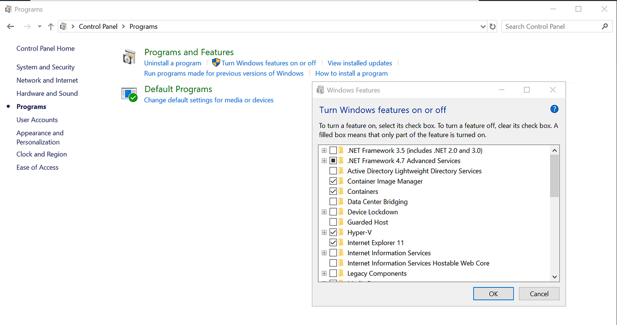 Docker — Docker Desktop on Windows | by Mustafa Kaya | Medium