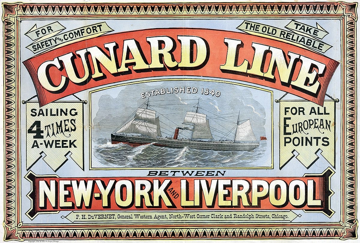 The History of Cunard Line Up to the Cunard-White Star Merger | by ...
