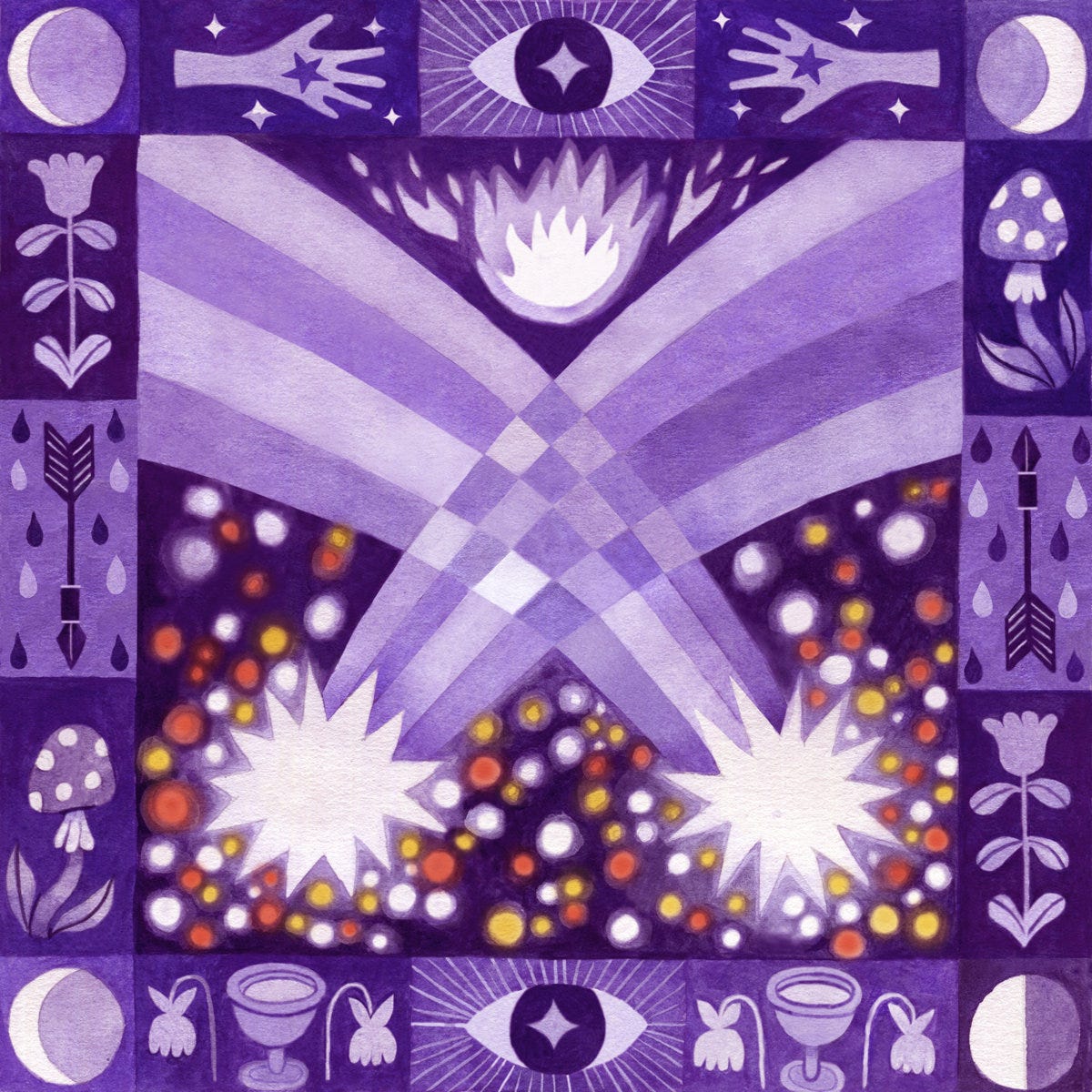 Warm Forms — Holding Hands Under the Purple Suns — Robotic Tooth, 2025 ...
