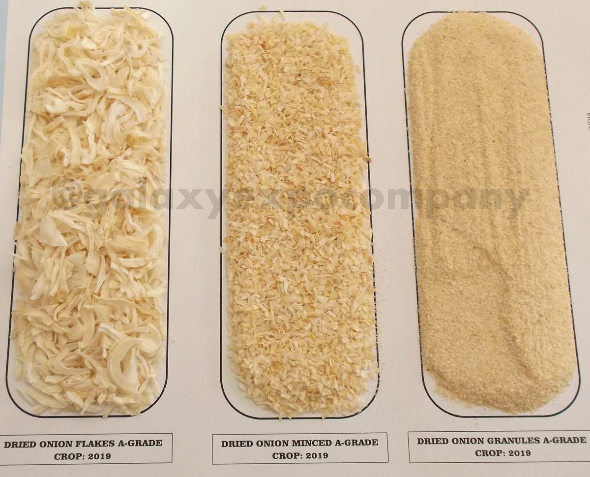 GALAXY EXPO COMPANY NEW CROP OF DEHYDRATED ONION PRODUCTS FROM GUJARAT ...