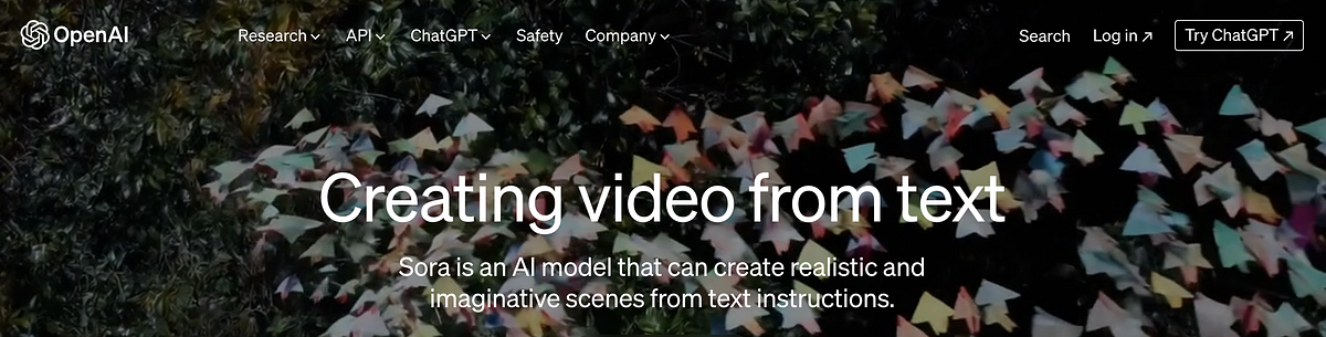 OpenAI Unveils Sora. A Groundbreaking Generative Video… | by ReadyAI.org | ReadyAI.org | Medium