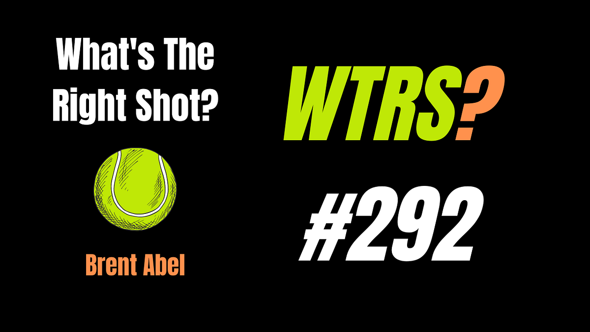 Tennis Backhand Half Volley — — Let’s Make It Dead Simple | by Brent ...