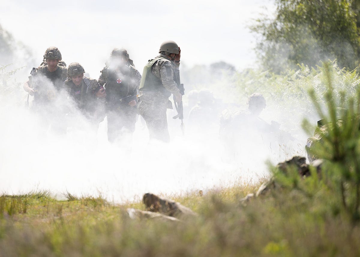 How to Save a Life Under Fire. Medics from the Royal Army Medical… | by ...