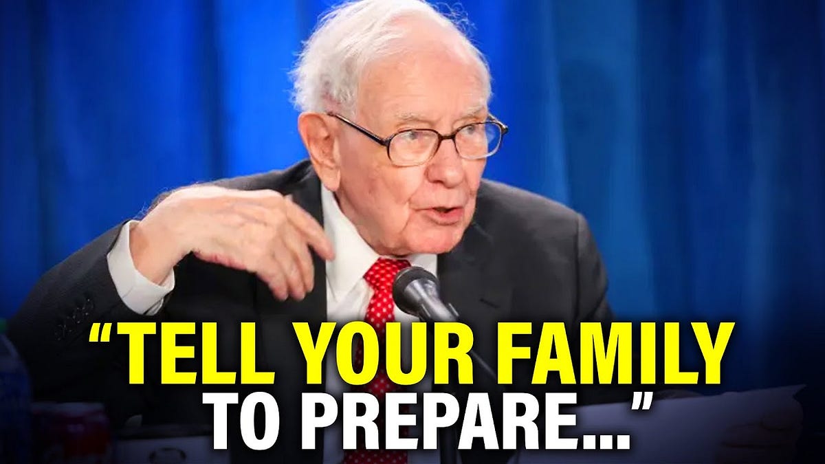 Warren Buffett’s Last WARNING The Crash Will Be WORSE Than 1929 | by Zeb Finance | Medium