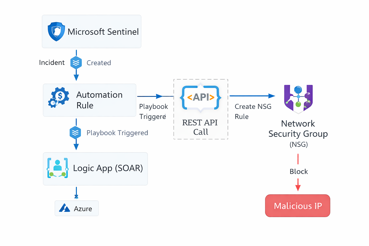 🚀 Automating Threat Response in Azure with Microsoft Sentinel & SOAR ...
