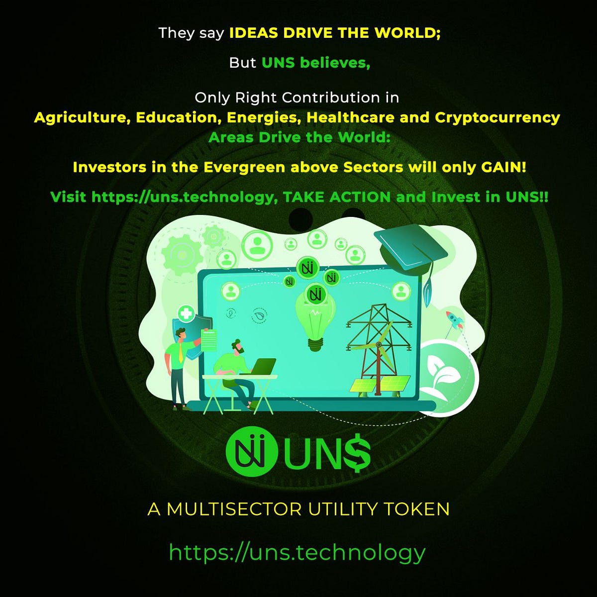 IDEAS DRIVE THE WORLD⏰ - UNS - Medium