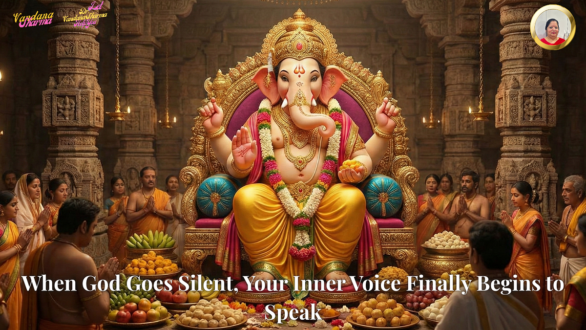 When God Goes Silent, Your Inner Voice Finally Begins to Speak | by Dr ...