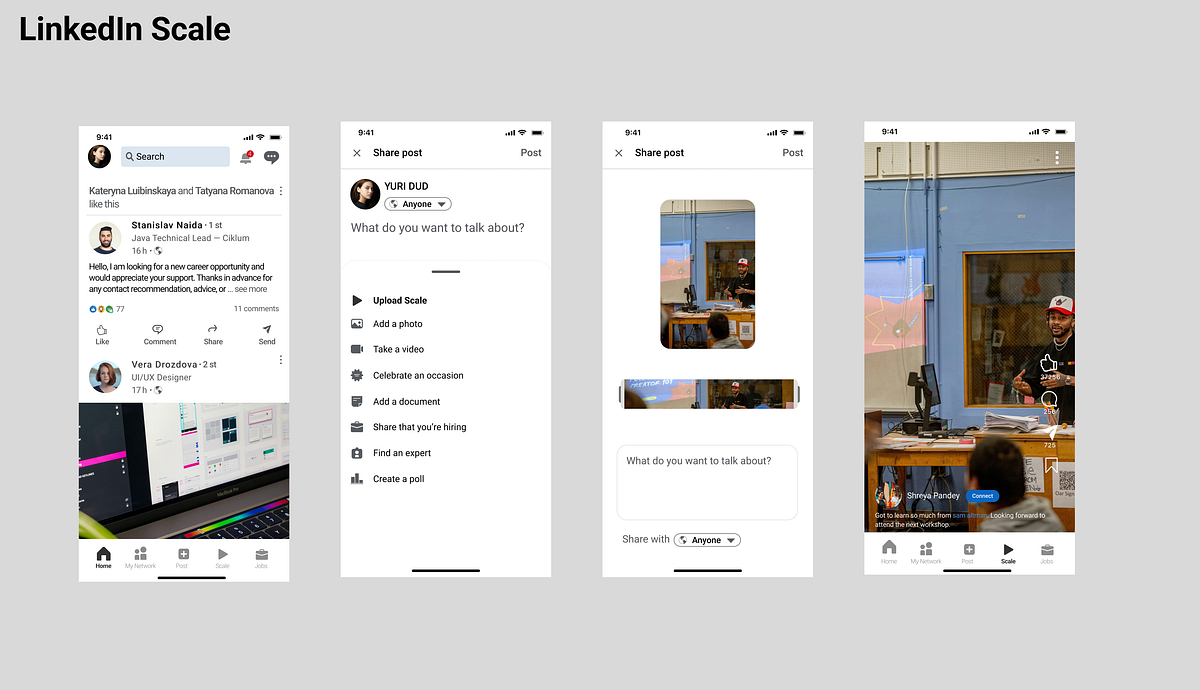 LinkedIn Scale: for short videos. Category: Social Networking Purpose… | by Swaraj Patankar ...