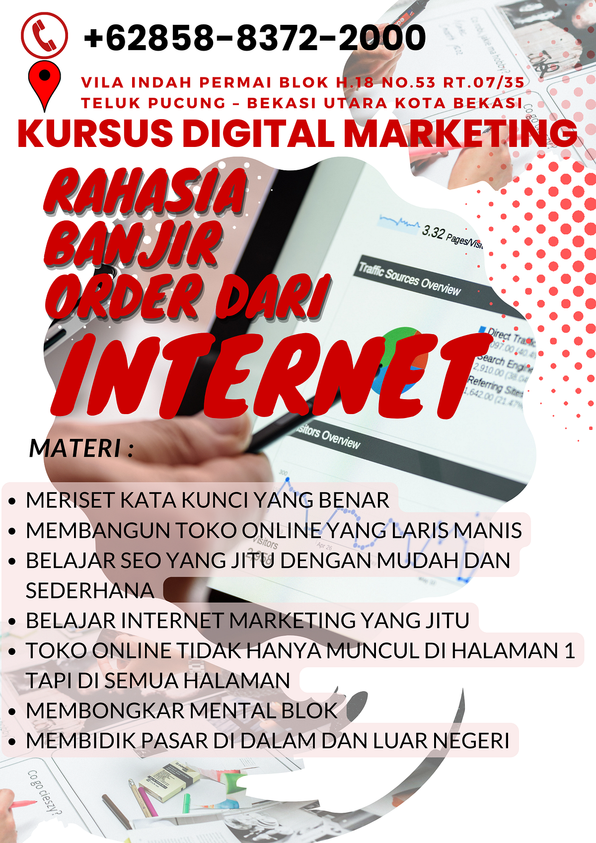 Belajar Digital Marketing, Call/Wa 0858–8372–2000, Kursus Digital Marketing Bnsp - Automobs - Medium