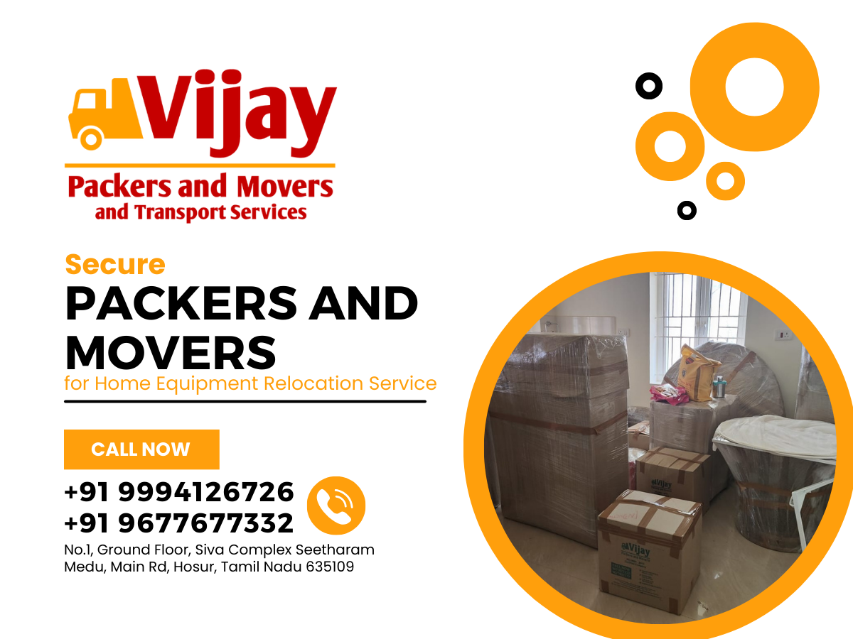 Home Equipment Relocation Service - Vijayakumar R - Medium