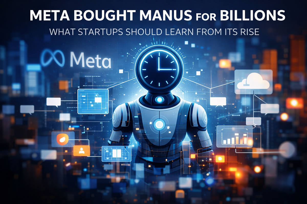 Meta Bought Manus for Billions: What Startups Can Learn About AI ...