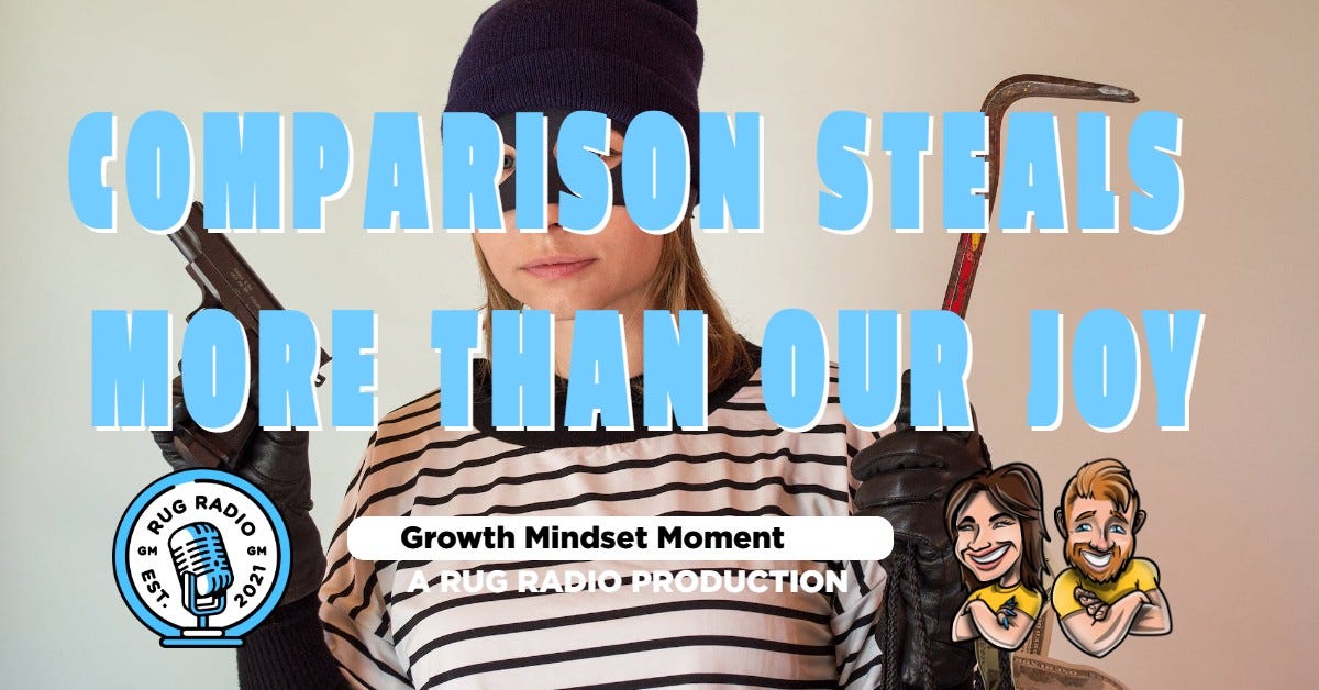 Comparison Steals MORE Than Joy. A Twitter Spaces by Alissa & Ron ...