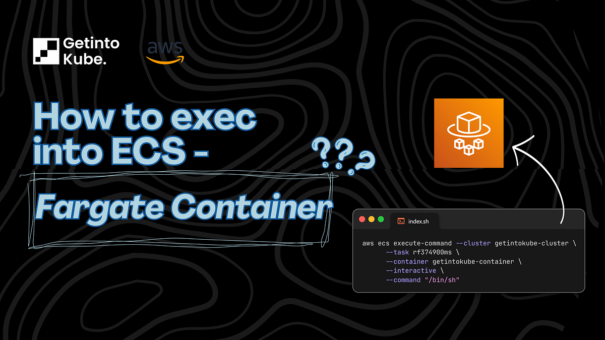 How to Enter into AWS Fargate Container? | by Gerlyn M ☁️☸️ | Medium
