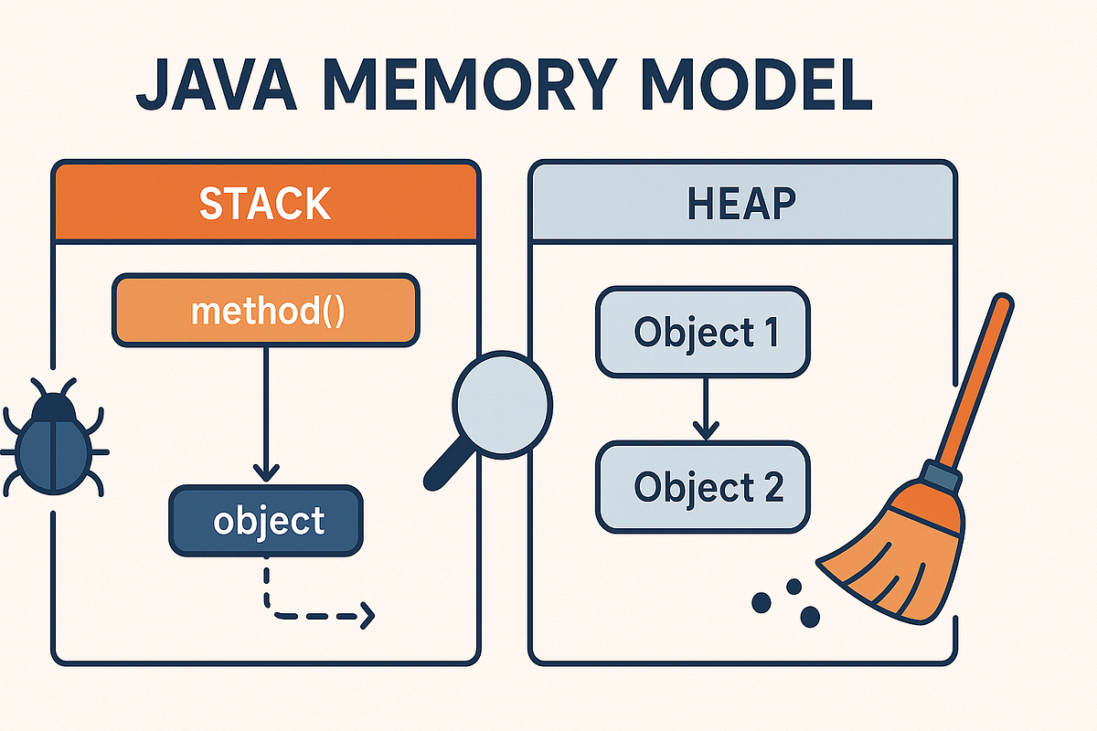 🧠 The Java Memory Model Explained: Stack vs Heap, Garbage Collection & Smart Debugging | by ...