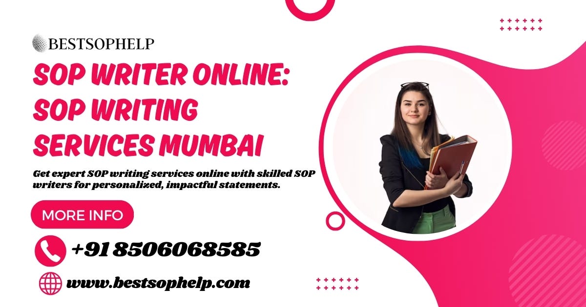 SOP Writer Online: SOP Writing Services Mumbai | by Bessophelp | May ...
