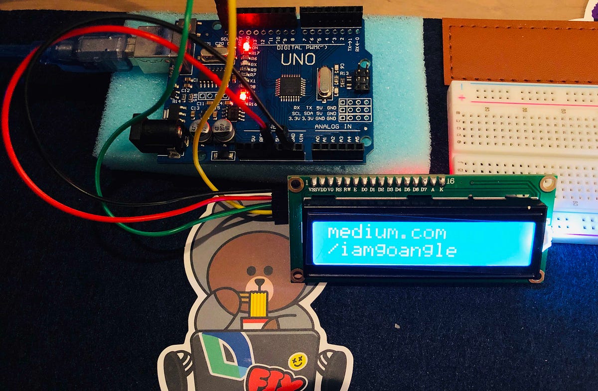 [Arduino] วงจรแสดงข้อความไปยัง LCD 16x2 + L2C Module | by Teerapong ...