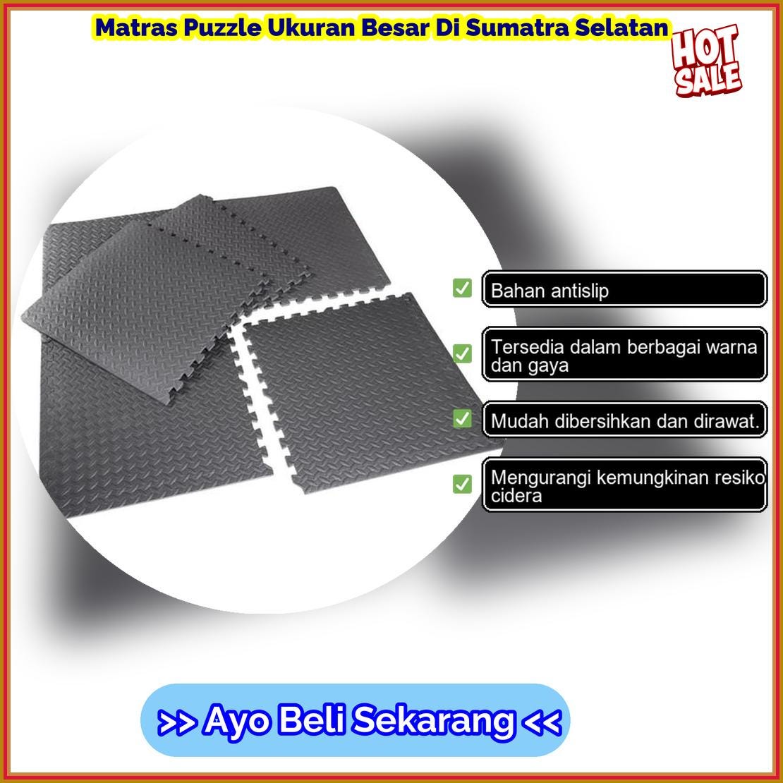 Matras Puzzle Ukuran Besar Di Sumatra Selatan - Matras Gulat - Medium
