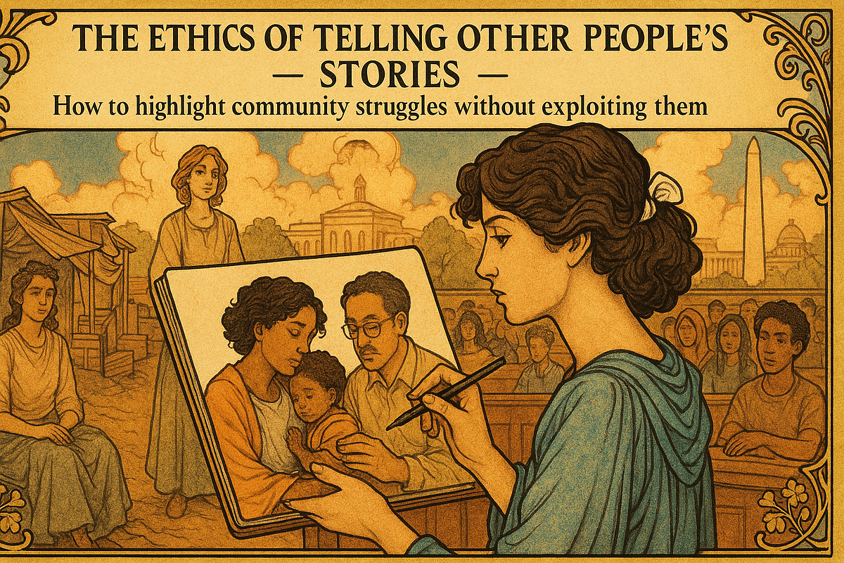 The Ethics of Telling Other People’s Stories | by Iwan Notowidigdo | Medium