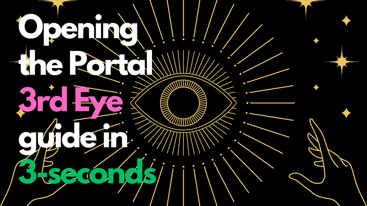 Opening the Portal: A Guide to Speeding Up Third Eye Activation | by ...