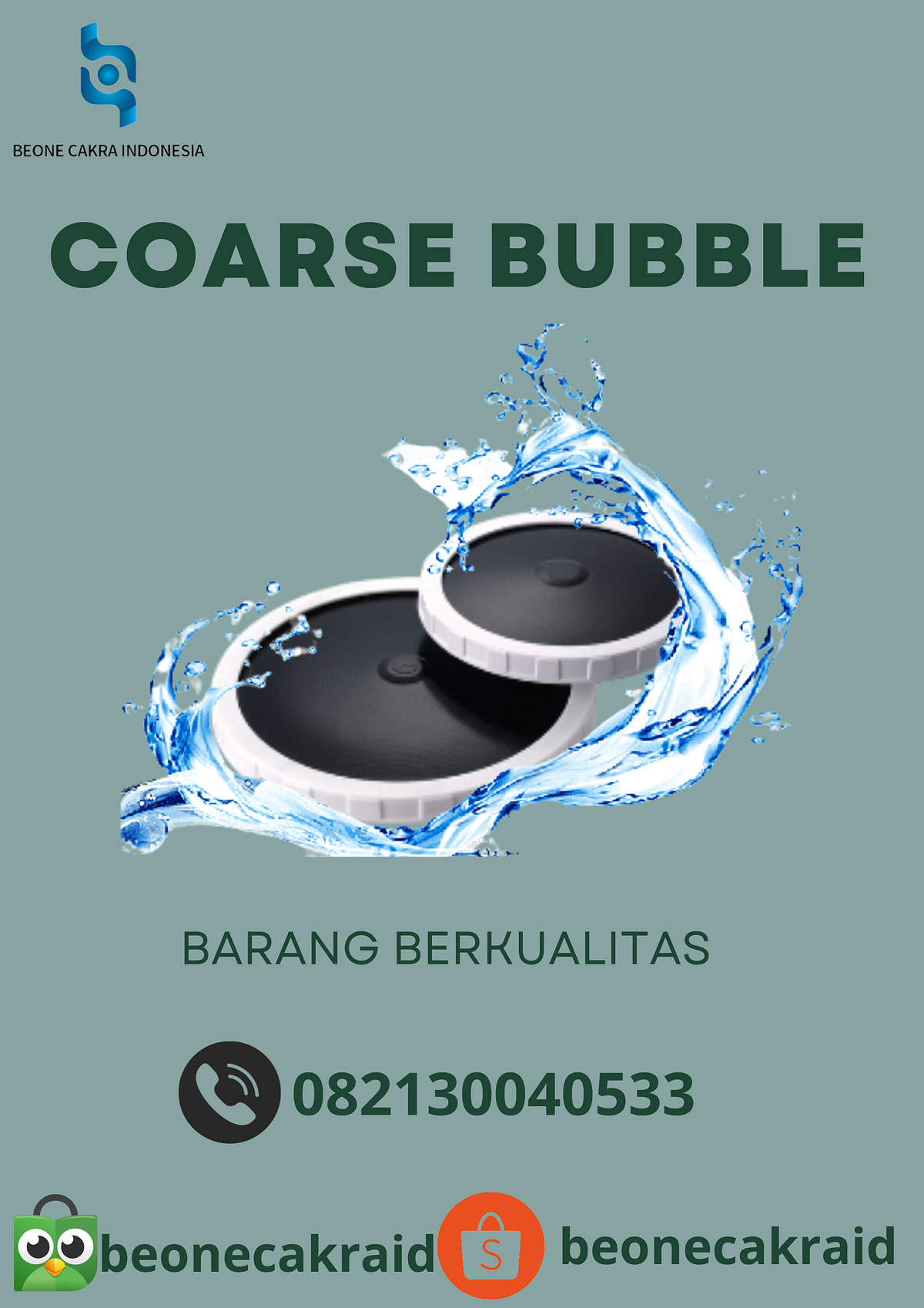 DISKON COARSE BUBBLE - revi dianahefram - Medium
