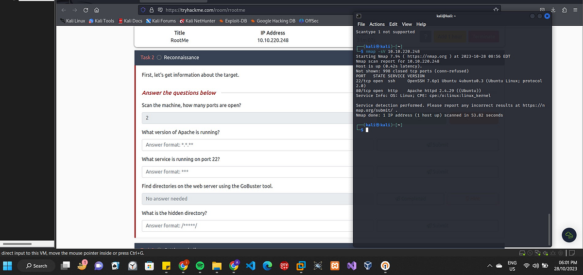 TRY HACK ME (ROOT ME). Room Name: rrootme Room Difficulty… | by Ayesha Areej | Oct, 2023 | Medium