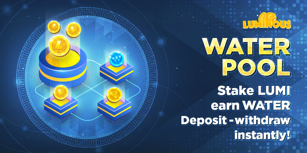 (Updated) WATER POOL - the first Pool of LUMINOUS Pools will launch on ...