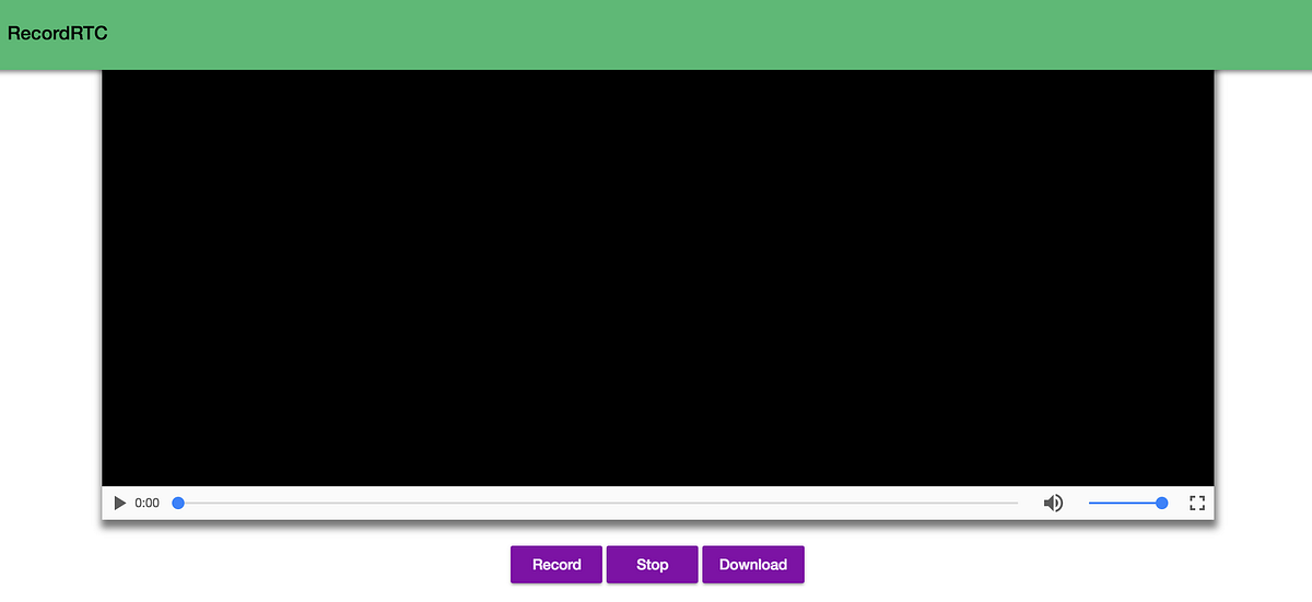 Integrate RecordRTC with Angular 2 -Typescript | by Sumanth | Medium