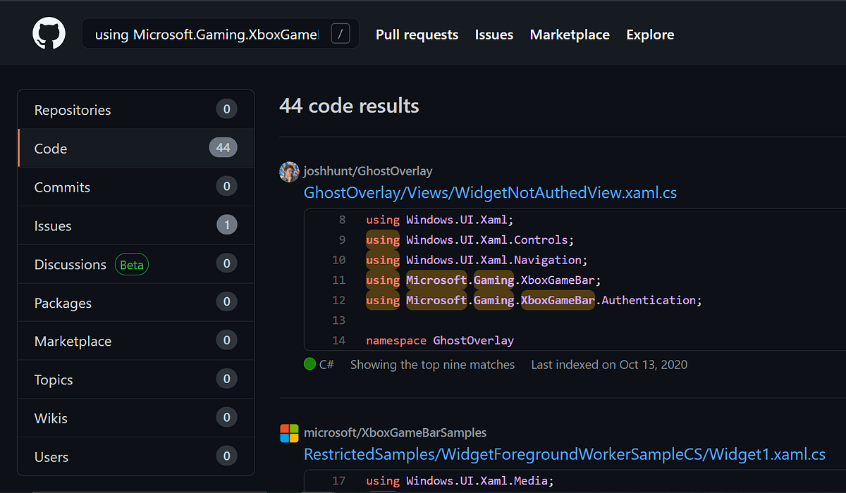 Quick Tip: Finding Examples Using Github Search | by Isiah Lloyd | Medium