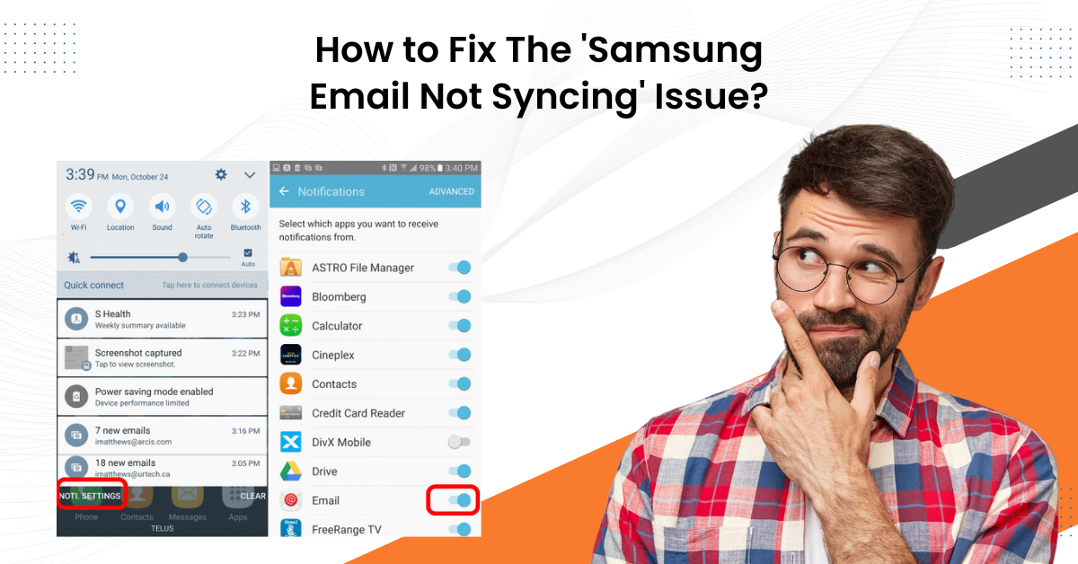 How to Fix The ‘Samsung Email Not Syncing’ Issue? | by Roger Reed | Jul, 2024 | Medium