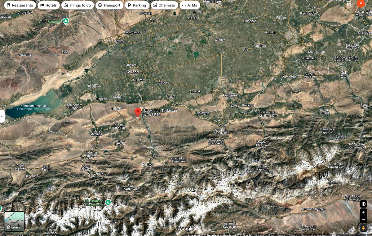 Map Nerd for the win: Geography Detective at the Kyrgyz/Uzbek/Tajik Tri ...