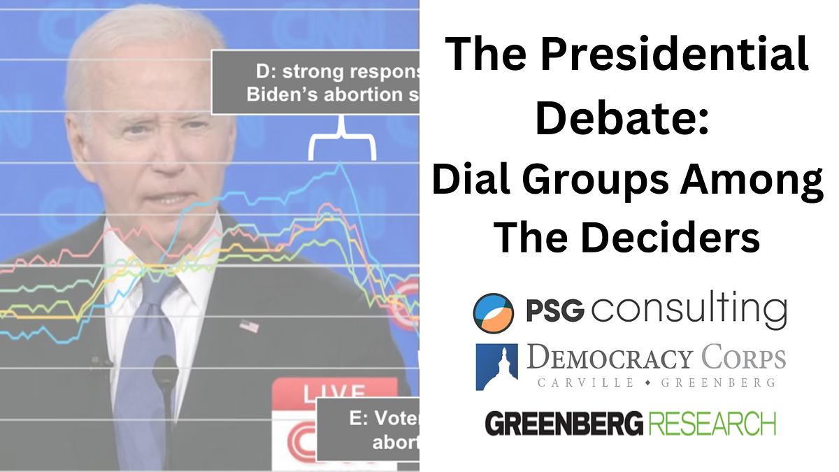 The Presidential Debate: Dial Groups Among The Deciders | by Page S ...