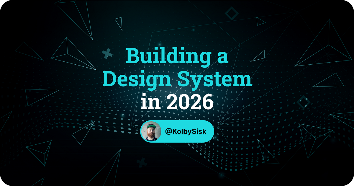 Building a Design System in 2026. I’ve dedicated much of my career to ...