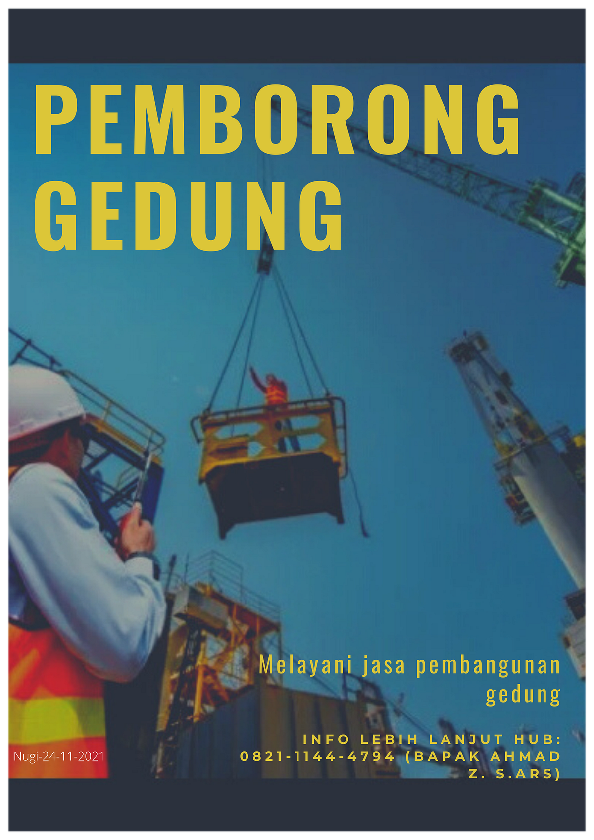 PROFESSIONAL.! Wa 0821-1144-4794 Proyek Pemborong Konstruksi Industri ...