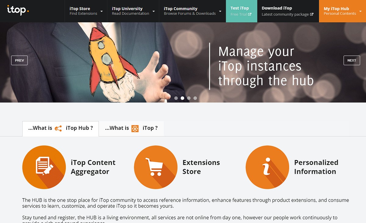 iTop Hub 簡介. iTop Hub 為您提供優化 iTop 所需的所有資源，透過加入 iTop… | by Ivan Cheng | Medium