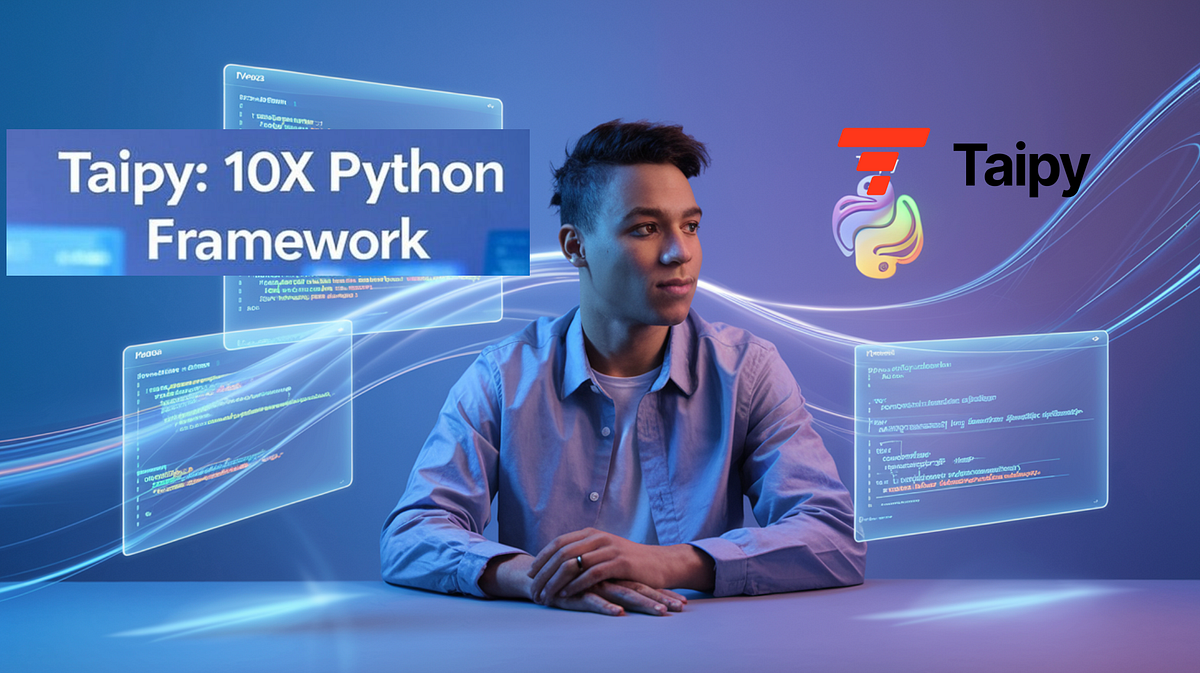 🚀 Taipy: The 10X Python Framework That’s Making Streamlit Obsolete in 2024 | by Hossen | Level ...