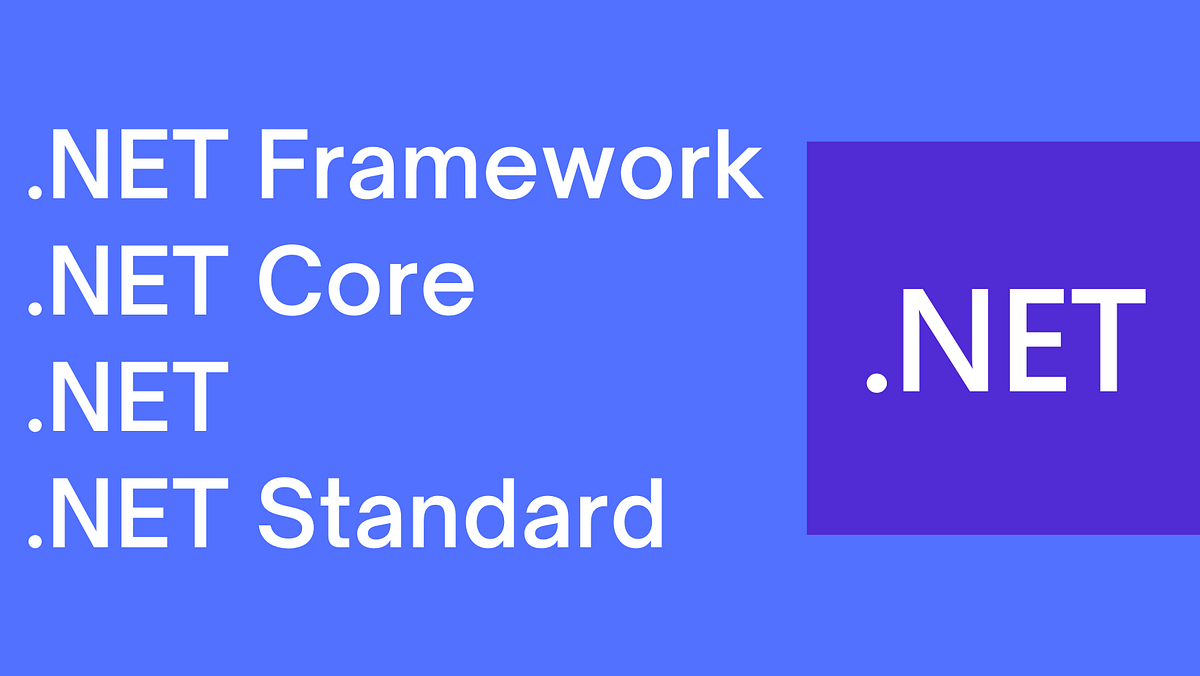 A Brief Overview About .NET Technologies | by Devin Rathnayake | Medium