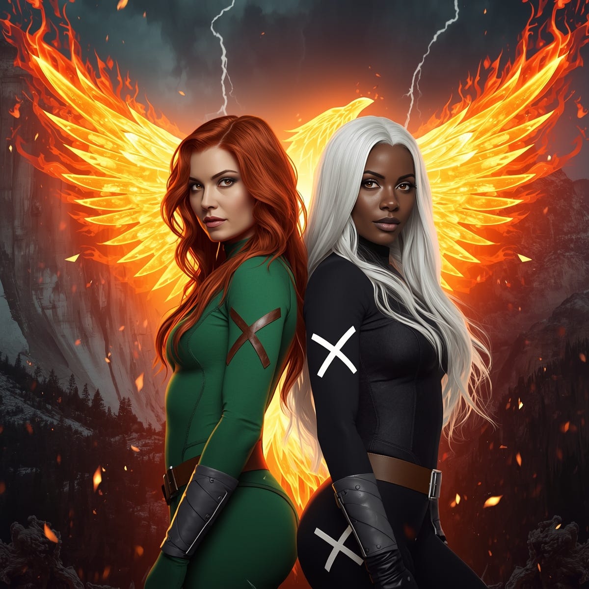 Jean Grey and Storm: The Mutants of Sacred Feminine Beauty and Natural ...