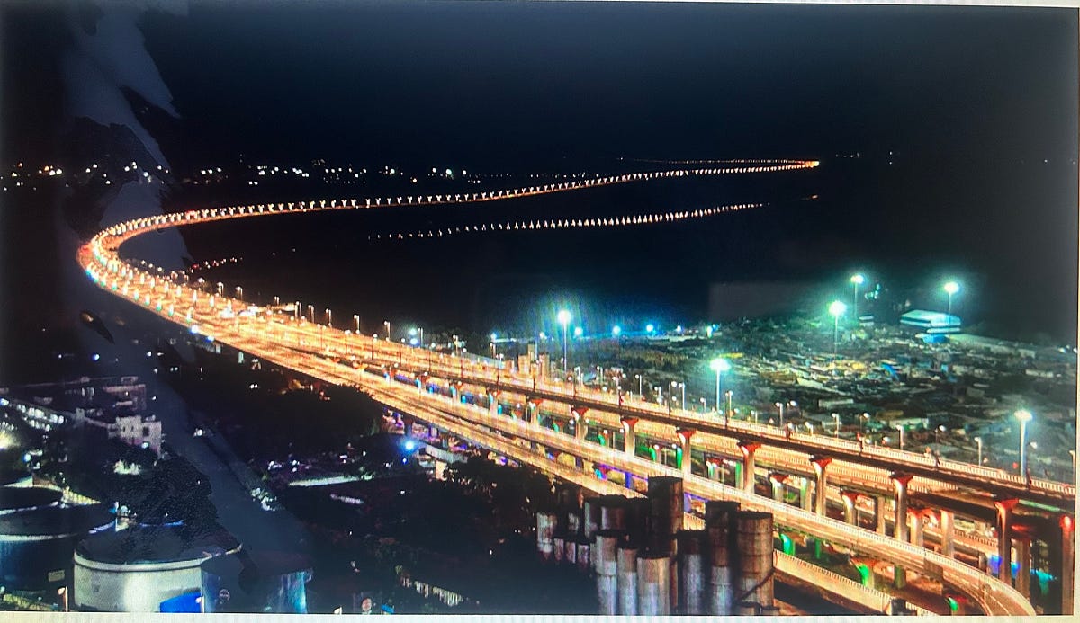 Mumbai to Chirle in 22 Minutes: The Atal Setu Marvel | by Swapnil Joshi ...