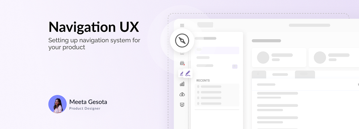 Navigation UX. Setting up a navigation system for your… | by Meeta ...