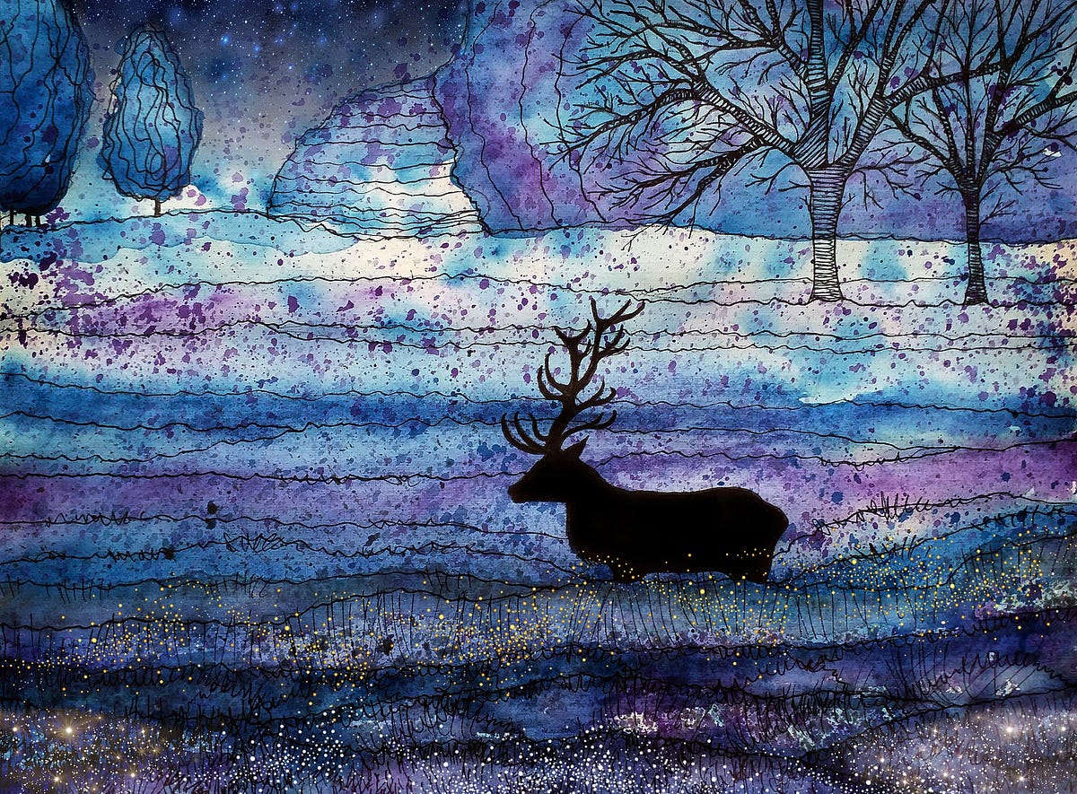Purple Dreams - Scribe - Medium