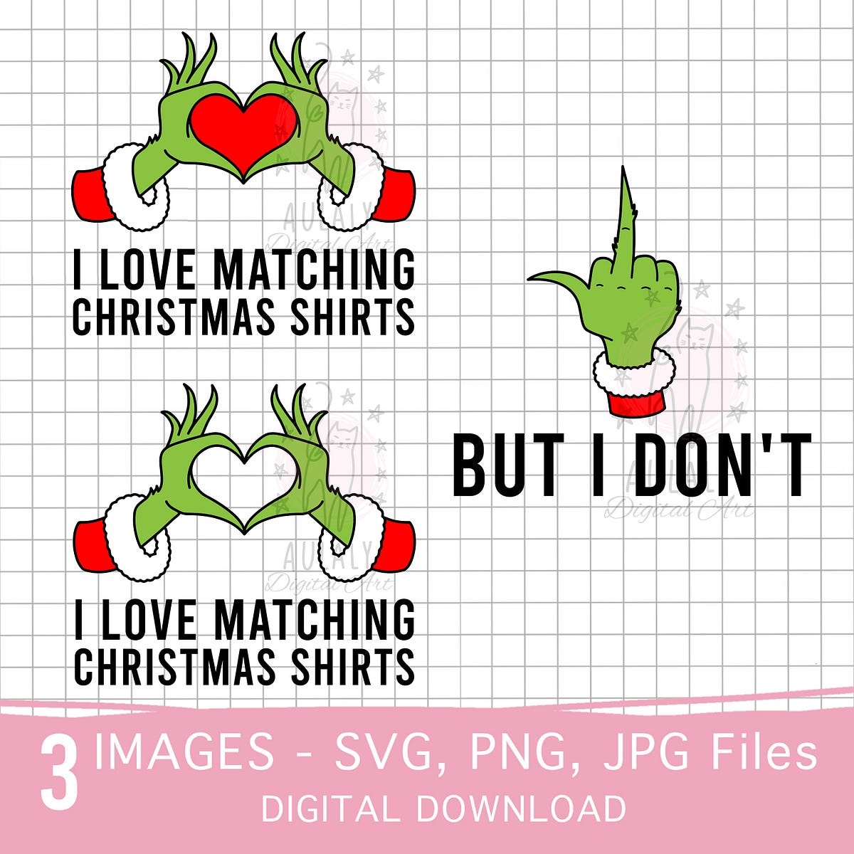 I love Matching Christmas Shirts SVG PNG, But I don’t Svg Png, Family ...