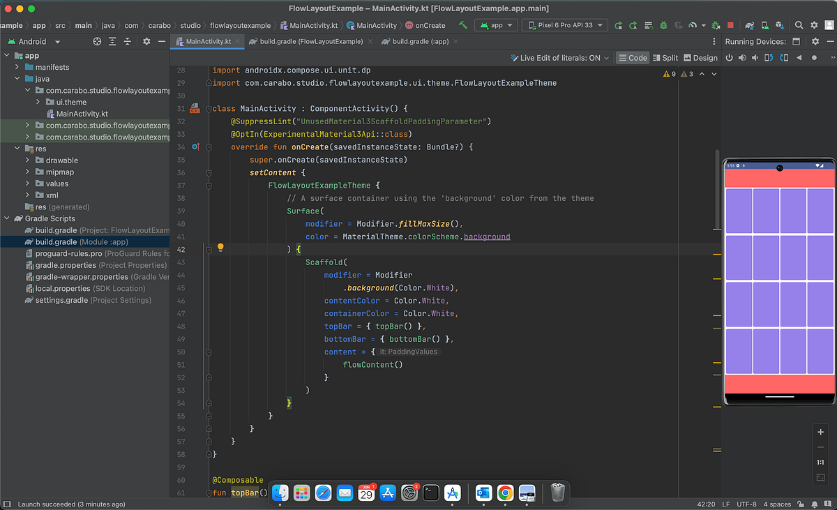 Using Flow Layout in Jetpack Compose | by Aditya Ghate | Medium