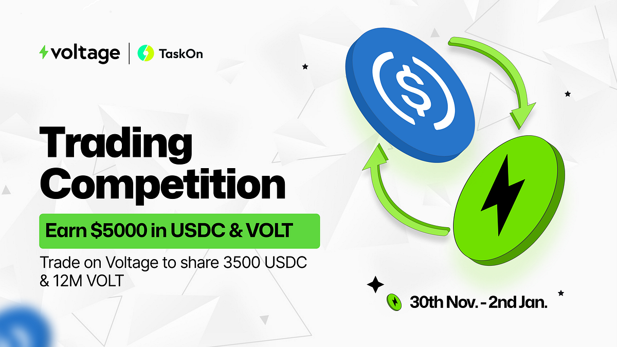 Unveiling our New Trading Competition — Join Now! | by Voltage Finance ...