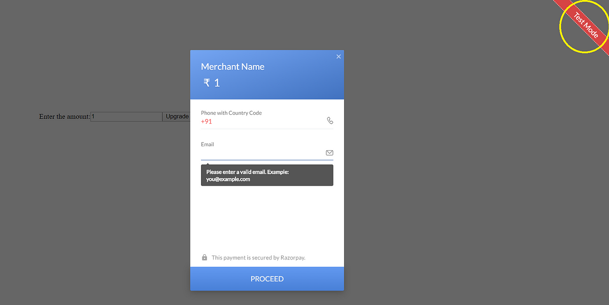 Integrating Razorpay payment gateway using React JS and Node JS. | by ... Integrating Razorpay payment gateway using React JS and Node JS. | by ...