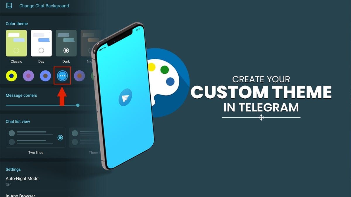 How to Create Your Own Theme in Telegram - ANGEL OF DEATH FROM THE HELL ...