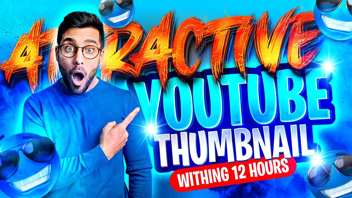 I will design attractive eye catchy YouTube thumbnail. | by Aklema ...