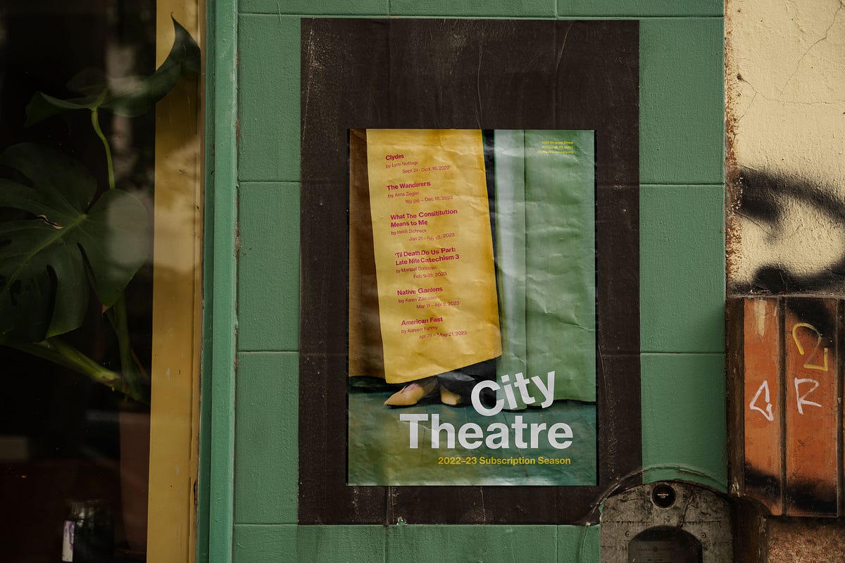 Visual Hierarchy. Pittsburgh city theatre | by Jin Peng | Medium