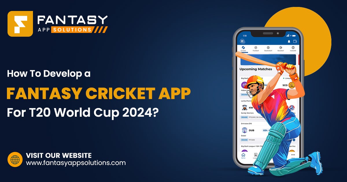 How To Develop a Fantasy Cricket App for T20 World Cup 2024? | by Gautam Sharma | Apr, 2024 | Medium