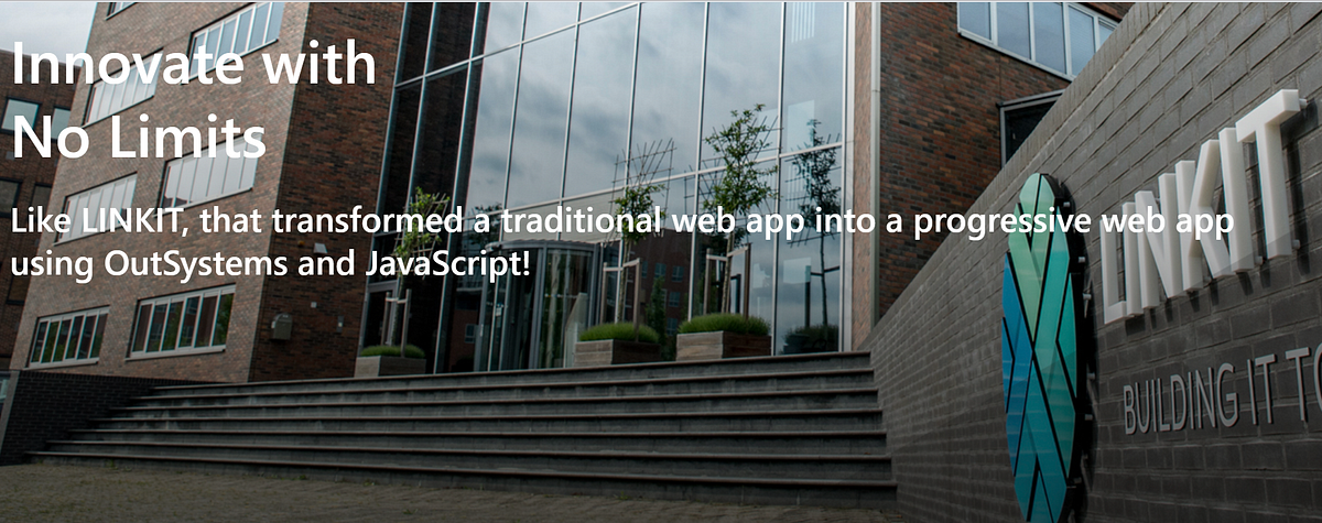 Converting a traditional web app into a PWA using OutSystems and ...