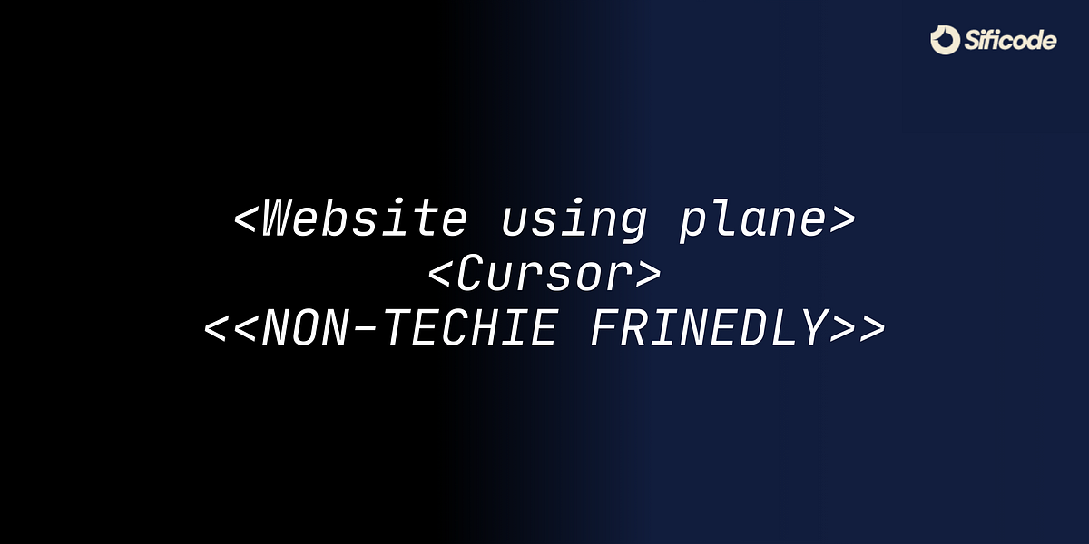 How You Can Code an Entire Website Using Nothing but Cursor | by ...